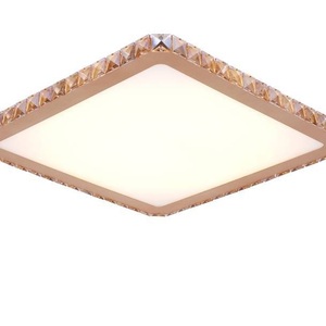 Plafonier Dourado Fosco Detalhe Cristal Eb022/13 Arch Luciin | Leroy Merlin