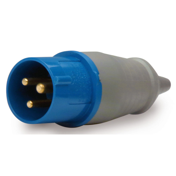 Plugue Industrial Az 32a 2p+t 3276 220/240v Ip44 6h (steck) Soprano ...