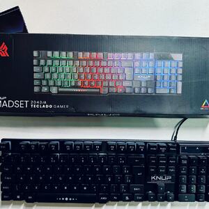 Plug Teclado Gamer Rgb Semi Mecânico Knup 2043A | Leroy Merlin