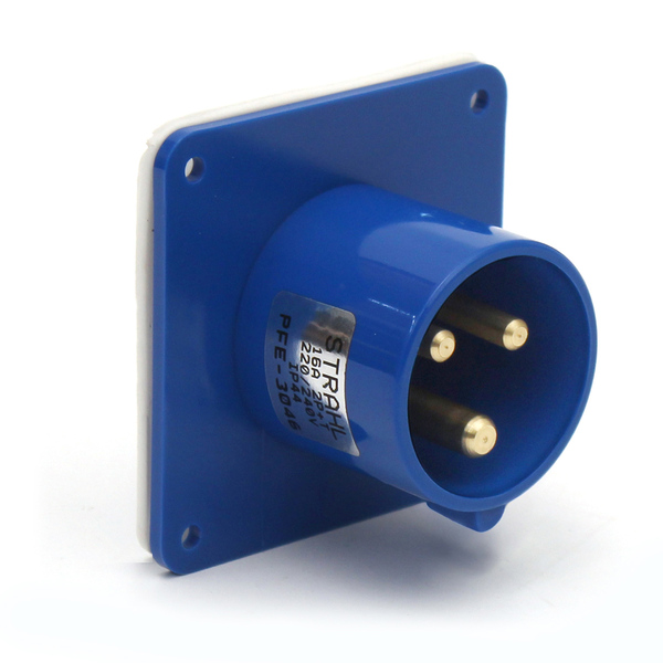 Plugue Fixo De Embutir Strahl 2p+t 16a 200/250v | Leroy Merlin