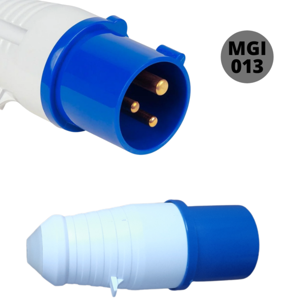 Plugue Industrial Sobrepor 2p+t De 16a Azul | Leroy Merlin