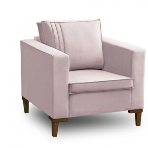 Poltrona Decorativa Riviera Veludo - Star Confort | Leroy Merlin