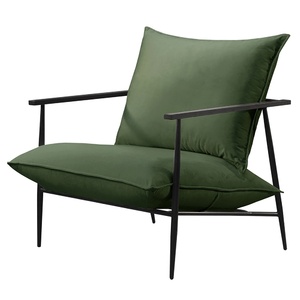 Poltrona Decorativa Veludo Verde Agnes | Leroy Merlin