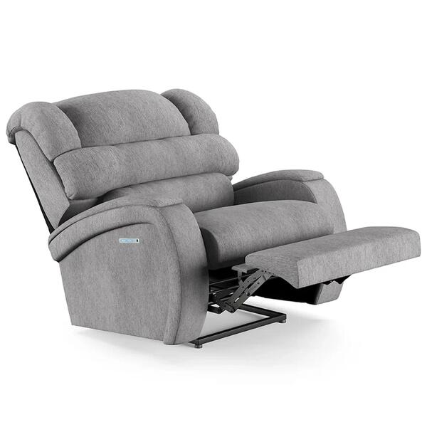 Poltrona Do Papai Reclinável Kalie Elétrica Botão Led Massagem Fh9 ...