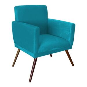 Poltrona Gênesis Azul Turquesa | Leroy Merlin