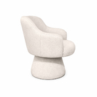 Poltrona Jade Base Cone Giratória Linho Areia - Nexta Casa | Leroy Merlin