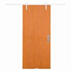 Porta Correr Lisa Padrão Imbuia Trilho Aparente Concha 72x210cm Direito ...