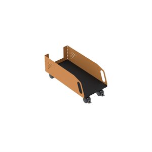 Porta Cpu Com Rodízios Aretto Pandin Móveis Preto/verde Miró | Leroy Merlin