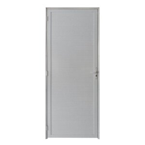 Porta De Alumínio Lambril 210x80cm Hale Esquadrias Abertura Direita ...