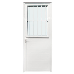 Porta de Giro Postigo Alumínio Branco 2,10x0,80m Lado Esquerdo Linha ...