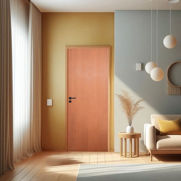 Porta De Madeira Lisa 210x92cm Bondoor Ipê | Leroy Merlin