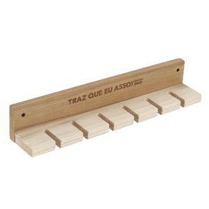 Porta Espeto para Churrasco Madeira 34x65x6cm Tramontina | Leroy Merlin