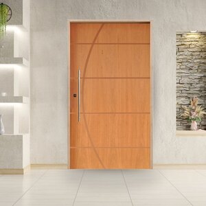 Porta Completa Pivotante França 110x210cm Em Madeira Maciça Tauari ...