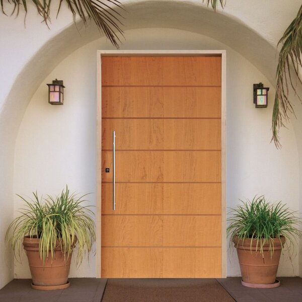 Porta Pivotante Belíssima 2 Batente 14 Puxador Tubo 60cm 120 X 210 ...