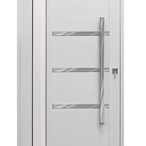Porta Pivotante C/visor E Friso Lambril Branco "e" 230x110 | Leroy Merlin
