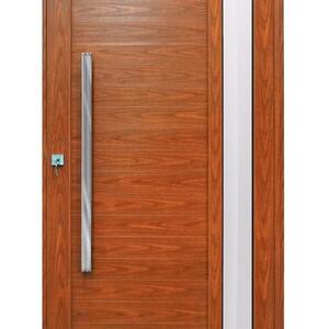 Porta Pivotante Com Visor Lambril Madeiro Direita - 210x110 | Leroy Merlin
