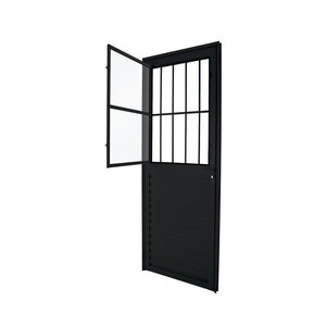 Porta Postigo Abertura Esquerda Premium Vidro Liso 210x80cm Crv Portas ...