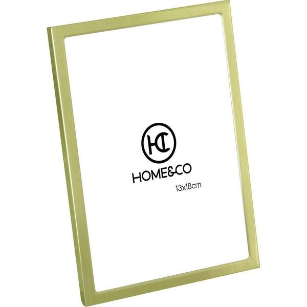 Porta Retratos Em Alumínio Dourado 13x18cm Home&co Zartz | Leroy Merlin