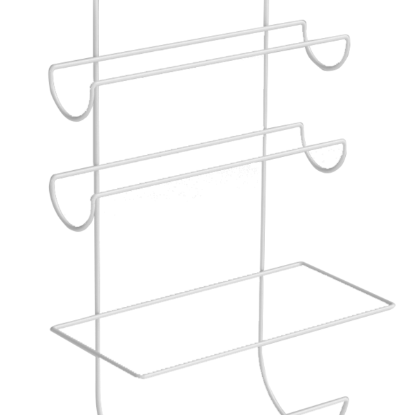 Porta Rolos Wire Branco | Leroy Merlin