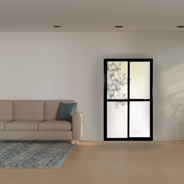 Porta Sacada 2 Folhas Alumínio 1,50 X 2,10 Com Fechadura Hale ...