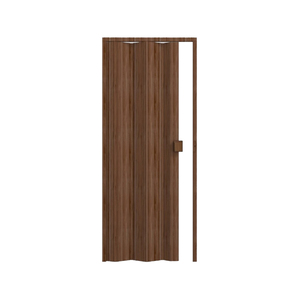 Porta Sanfonada Lisa de Plástico PVC Imbuia com fechadura 2,10x0,72m ...