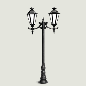 Poste Para Jardim Aluminium Preto 2 30m 19000/2 | Leroy Merlin