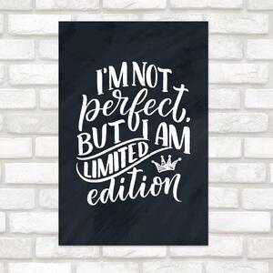 Poster Decorativo Lettering Not Perfect N010249 30x40cm | Leroy Merlin