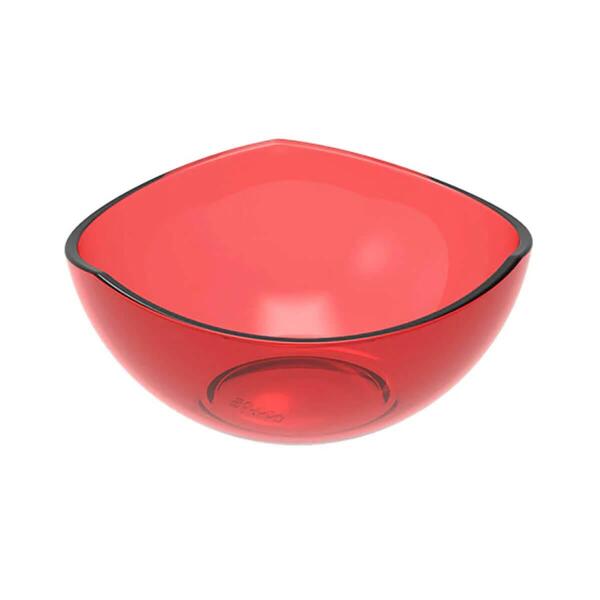 Pote De Sobremesa 265ml Avulso Trio Crippa Plástico Vermelho Tigela ...