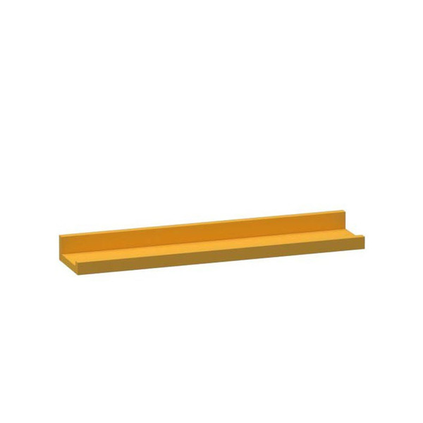 Prateleira Porta Quadro Amarelo 60x10cm | Leroy Merlin