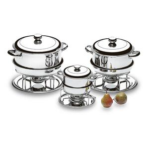 Prato Para Rechaud Platanos Ø21,5cm Brinox Cód. 1208/022 | Leroy Merlin