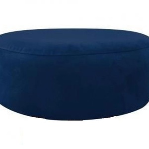 Puf Decorativo Redondo Polliw Azul Marinho - Papaléguas | Leroy Merlin