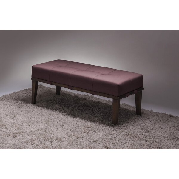 Puff 100cm Pés Imbuia Livia Moderno Rosa Rosa | Leroy Merlin