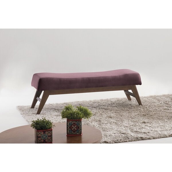 Puff 140cm Pés Imbuia Horus Moderno Rosa Rosa | Leroy Merlin