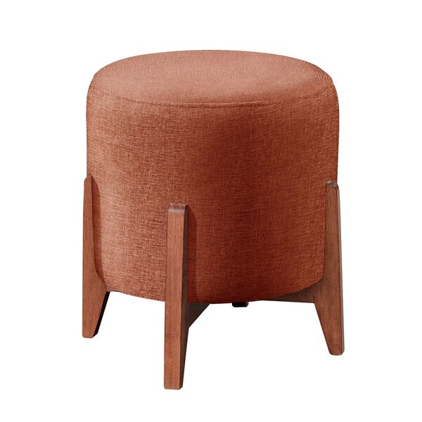 Puff Banqueta Madeira Maciça Thor Luxo Terracota | Leroy Merlin