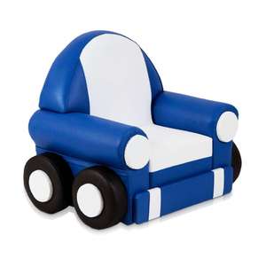 Puff Car Azul E Branco | Leroy Merlin