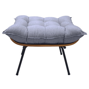 Puff Costela - Moveis Roperi - Algodão Cinza | Leroy Merlin