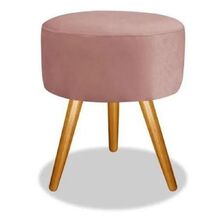 Puff Para Sala Nina Platinum Decor Rosê | Leroy Merlin