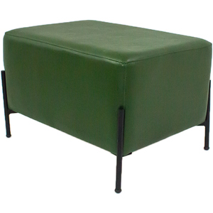 Puff Quadrado Decorativo L02 Sala De Estar Linho Verde - Lyam Decor ...