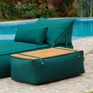 Puff Em Outdoor Com Tampo Trancoso Verde | Leroy Merlin