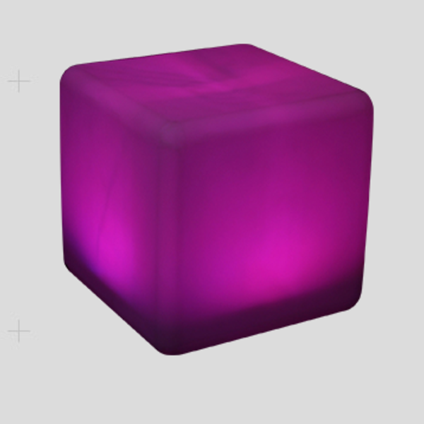 Puff Iluminado Com Led Multicores | Leroy Merlin