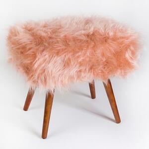 Puff Puf Decorativo Sien Pelo Sintetico Sone | Leroy Merlin