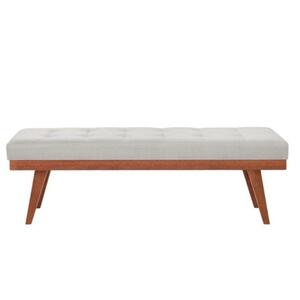 Puff Recamier Valentin Linho Bege | Leroy Merlin