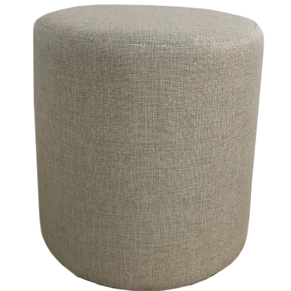 Puff Redondo Não É Segredo Linho Palha Pé Fixo 40x45 Nspr08l-f | Leroy ...