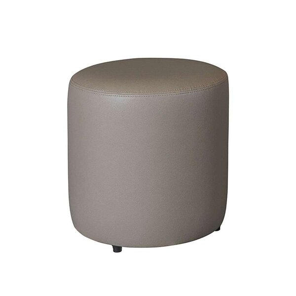 Puff Redondo X 40cm Courino Sem Rodizios Bege Bege | Leroy Merlin