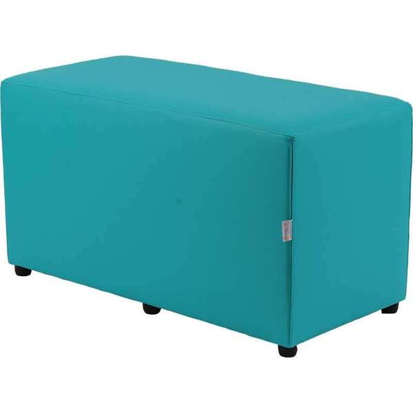 Puff Retângulo Pop - Stay Puff - Turquesa | Leroy Merlin