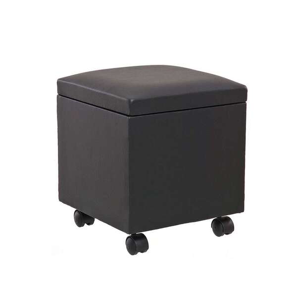 Puff Studio Com Baú Preto | Leroy Merlin