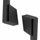 Puxador Duplo Para Porta 80cm Aço Inox Preto Fosco Orfeu | Leroy Merlin