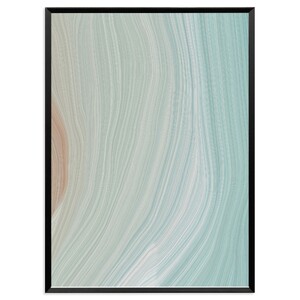 Quadro Abstrato Flow Multicolorido Com Vidro 50x70cm Arte Própria ...