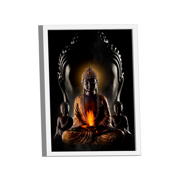 Quadro Buda Fire -- Br Artes | Leroy Merlin