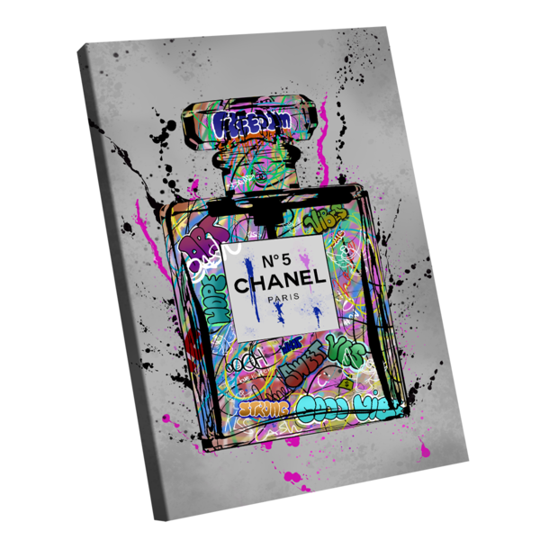 Quadro Chanel Grafite -- Br Artes | Leroy Merlin